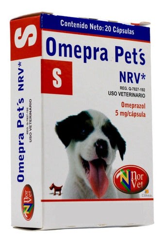 Omepra Pets S Nrv Omeprazol 5 Mg 20 Tabletas Norvet | CLIKEA PETS