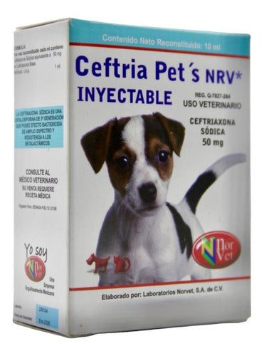 Ceftria Pets Nrv Inyectable 10ml | CLIKEA PETS